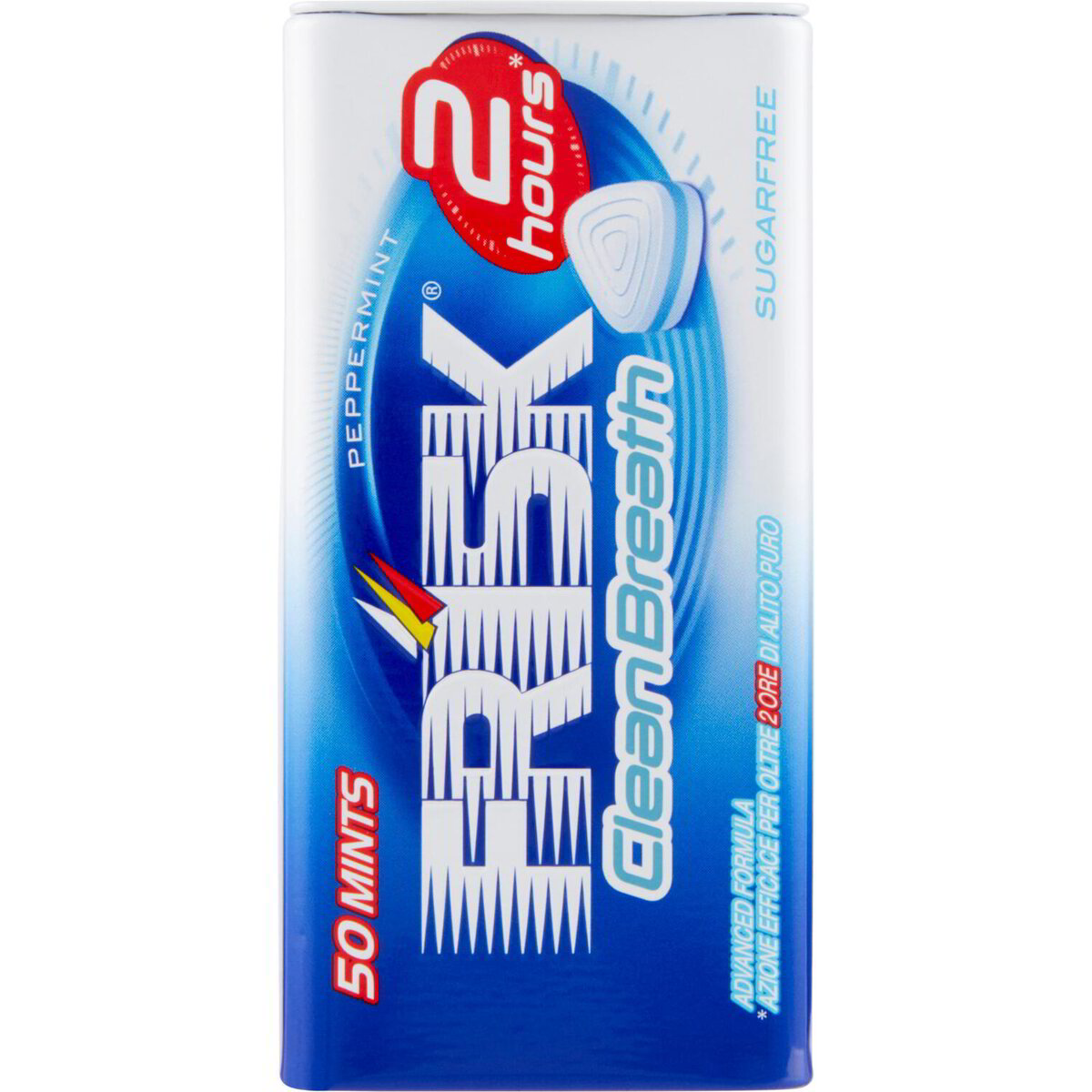 Frisk Clean Breath Peppermint 50 Mints 35 g Frisk | IperDrive