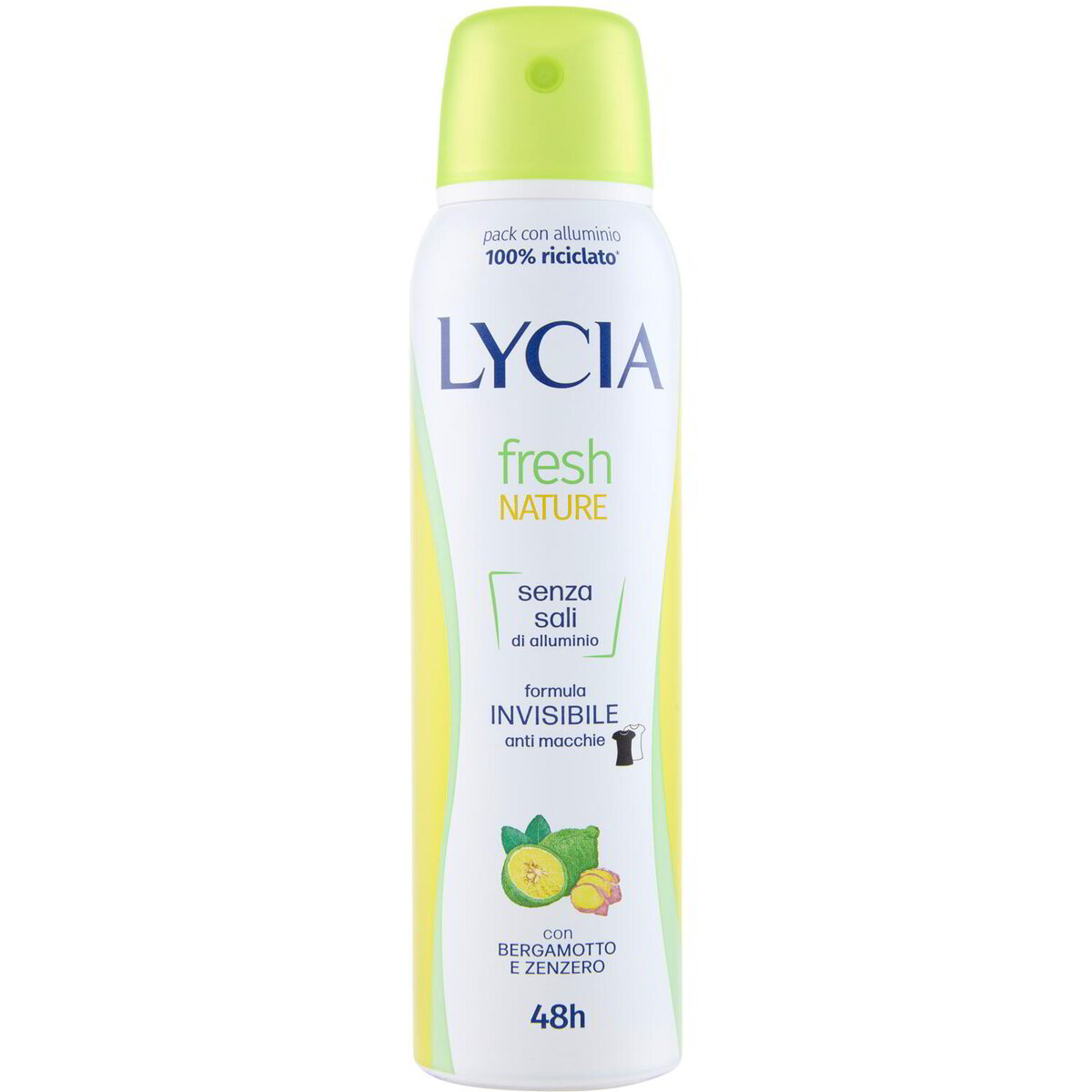 Lycia fresh Nature con Bergamotto e Zenzero deo spray 150 ml Lycia ...