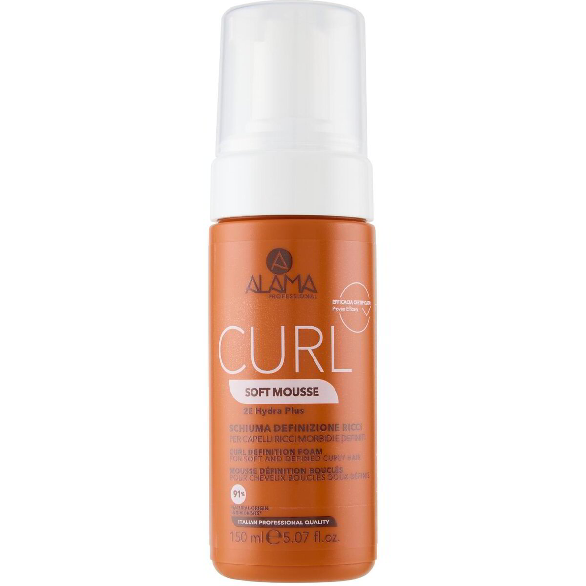 Alama Professional Curl Soft Mousse Schiuma Definizione Ricci 150 ml ...